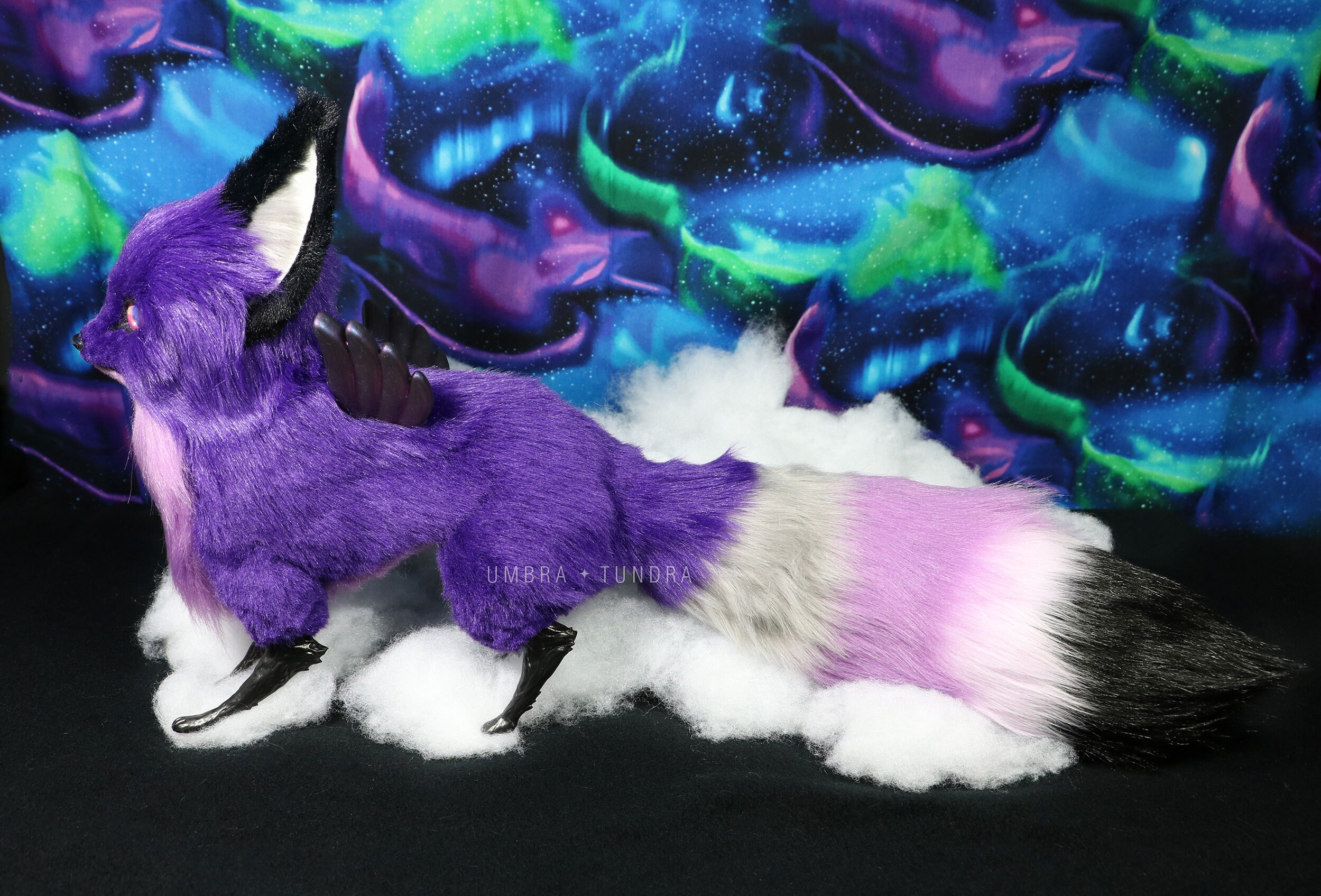 Blackberry Sorbet Cloud Fox Poseable Art Doll Poseable Toy - Etsy