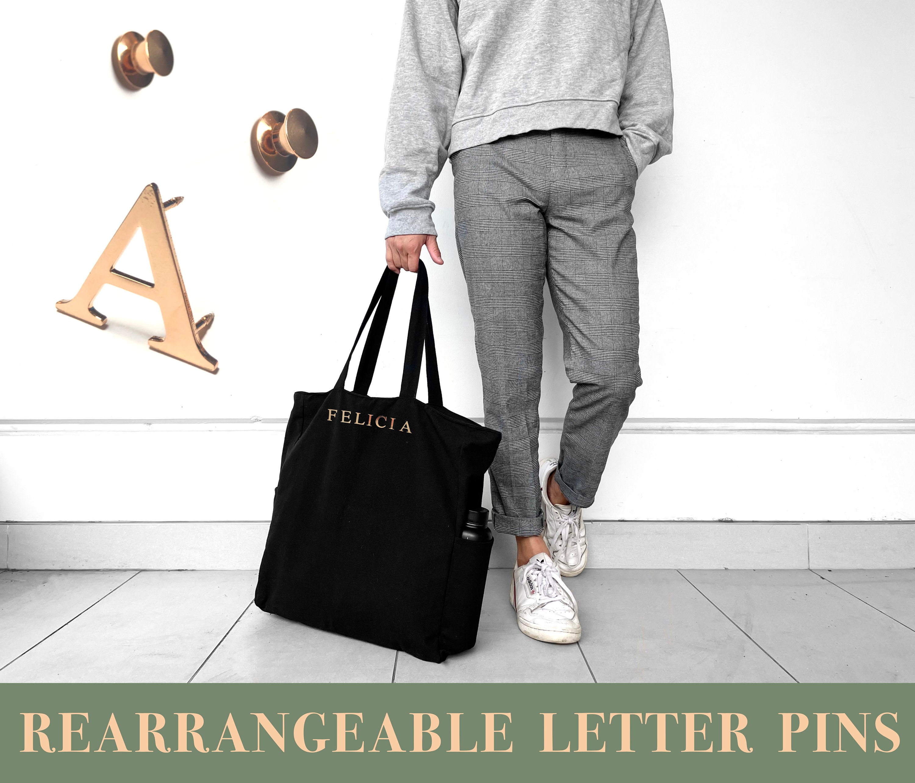 A-Z LETTER LAPEL Pin Monogram Gold Brass Rose Initial Letter Alphabet ...
