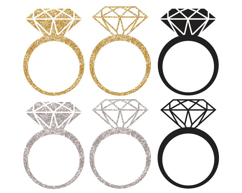 Ring SVG Cut File for Cricut and Silhouette. Digital Clipart - Etsy