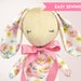 Rosie Rabbit Easy Toy Bunny Sewing Pattern PDF Download - Etsy