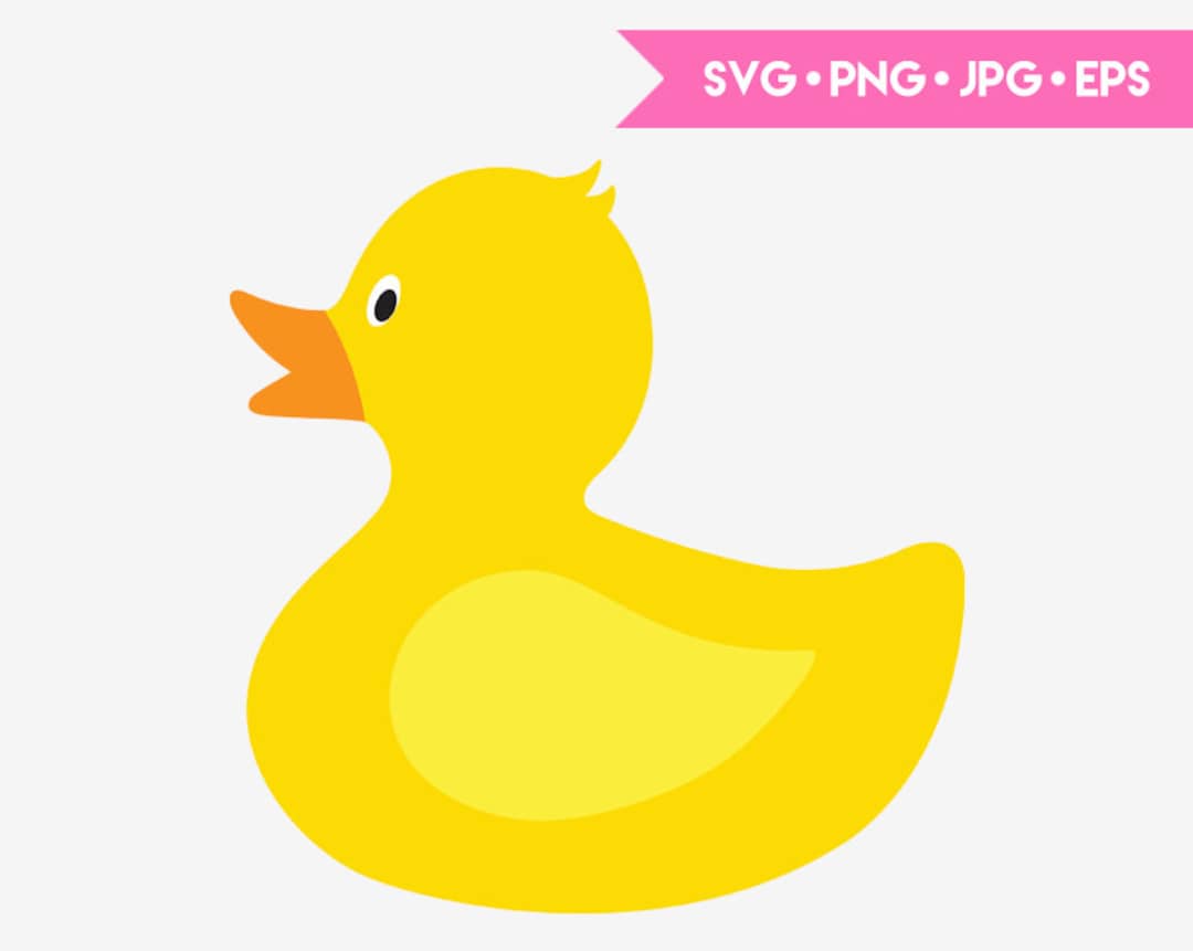 Cute Baby Duck SVG Cut File for Cricut and Silhouette. Digital Clipart ...