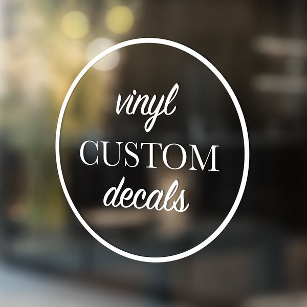 Vinyl Lettering - Etsy