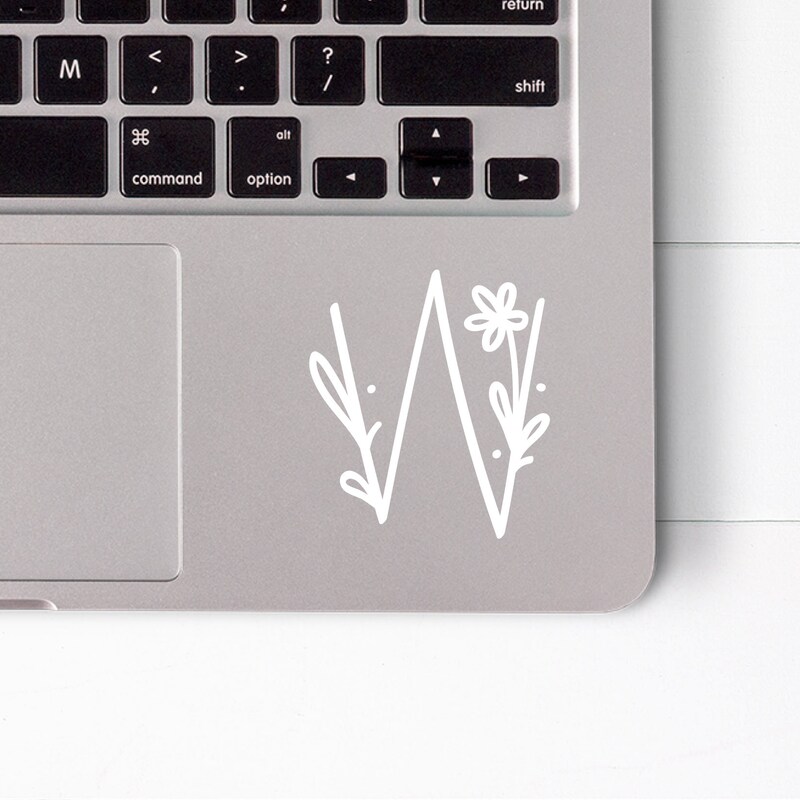 Monogram Decal Etsy