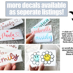 Custom Vinyl Decal, Vinyl Lettering, Car Decals, Custom Design Sticker ...