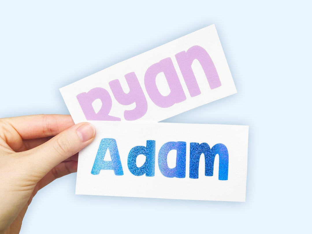 Custom Vinyl Decal Stickers for Boys or Kids, Personalized Stickers for ...