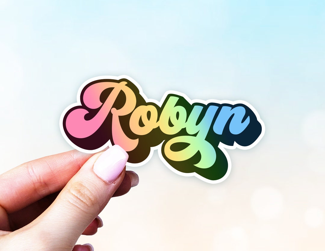 Custom Name Stickers, Custom Vinyl Stickers, Water Bottle Stickers ...