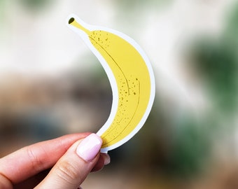 Small Banana Stickers - Etsy