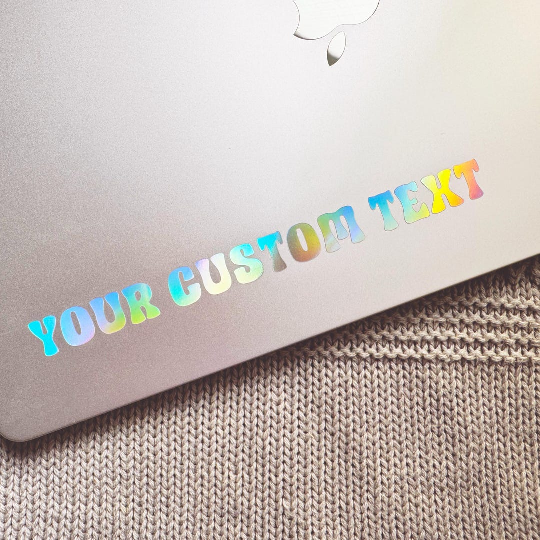 Personalized Vinyl Stickers, Custom Text Decal, Vinyl Lettering for Car ...