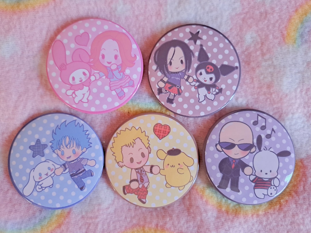 Ai Yazawa NANA Osaki Hachi Shin Nobu Yasu Sanrio Anime Manga 2.5 Inch ...