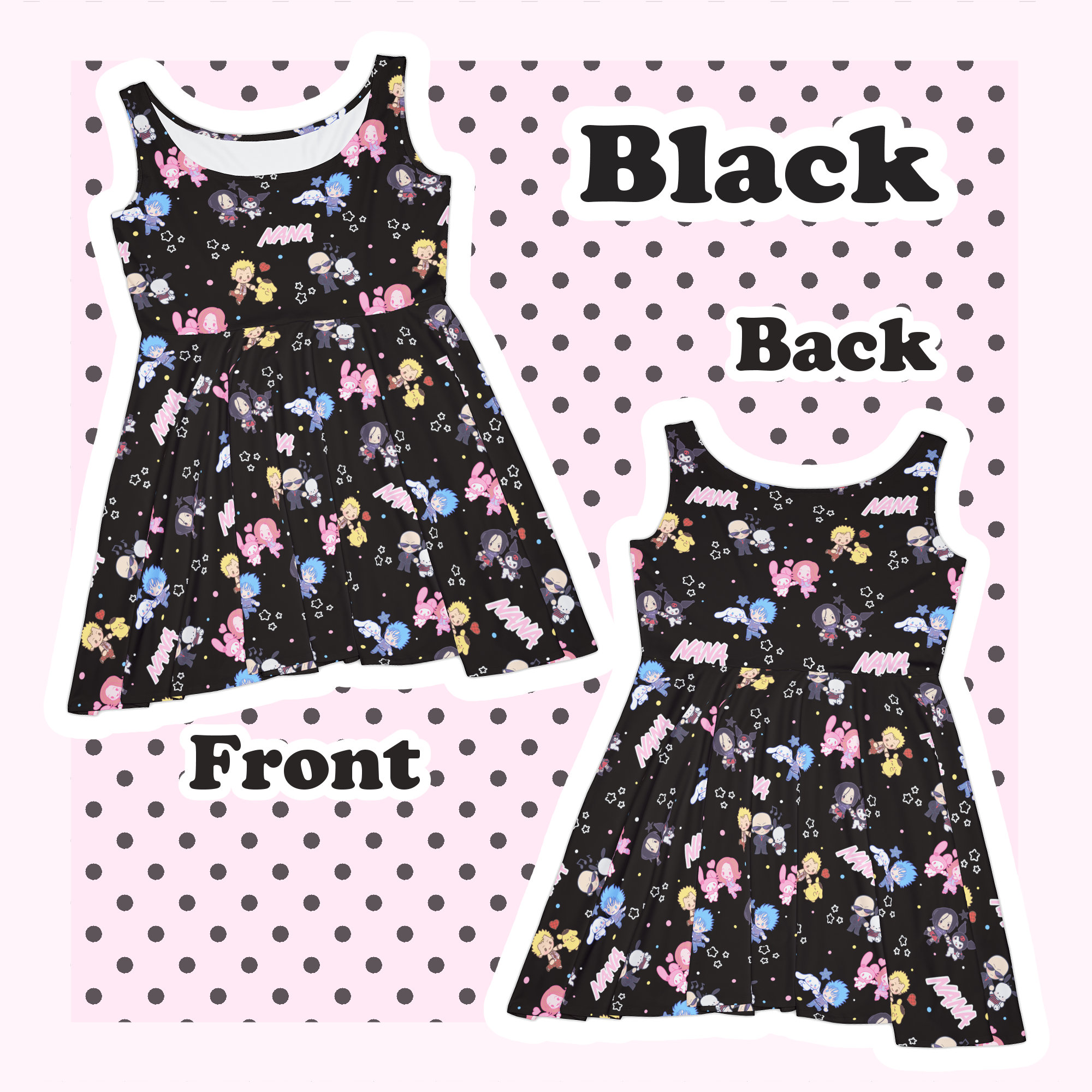 Ai Yazawa NANA Osaki Hachi Shin Nobu Yasu Sanrio Kawaii Anime - Etsy