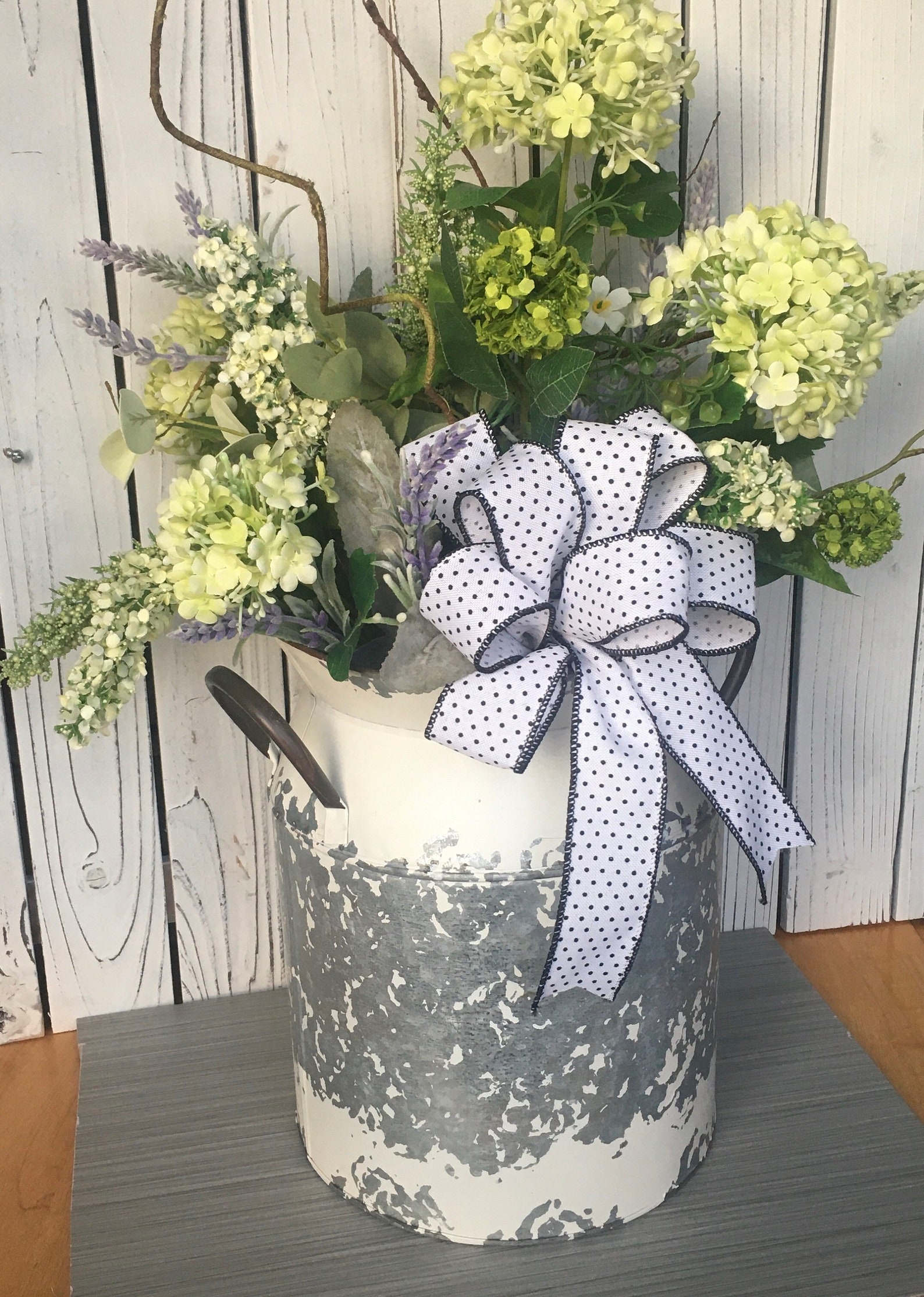 Farmhouse Floral Decor Rustic Cottage Floral Decor | Etsy