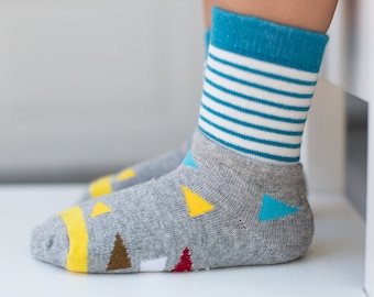 Patterned Kids Socks Kids Colorful Cotton Socks Kids Soft Socks Cool ...