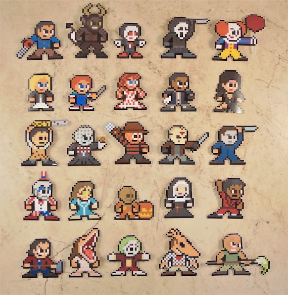 Anime 8 Bit Pixel Horror