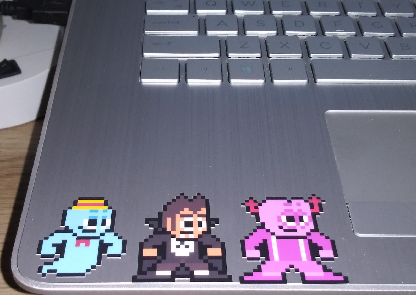 8bit Vinyl Decals INVINCIBLE Set of 10 Pixel Art Sticker - Etsy