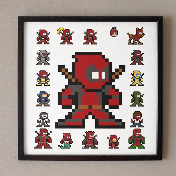 8 Bit Sprite - Etsy
