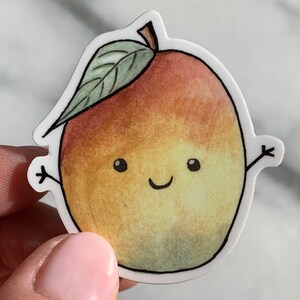 Mango Sticker Cute Hawaii - Etsy