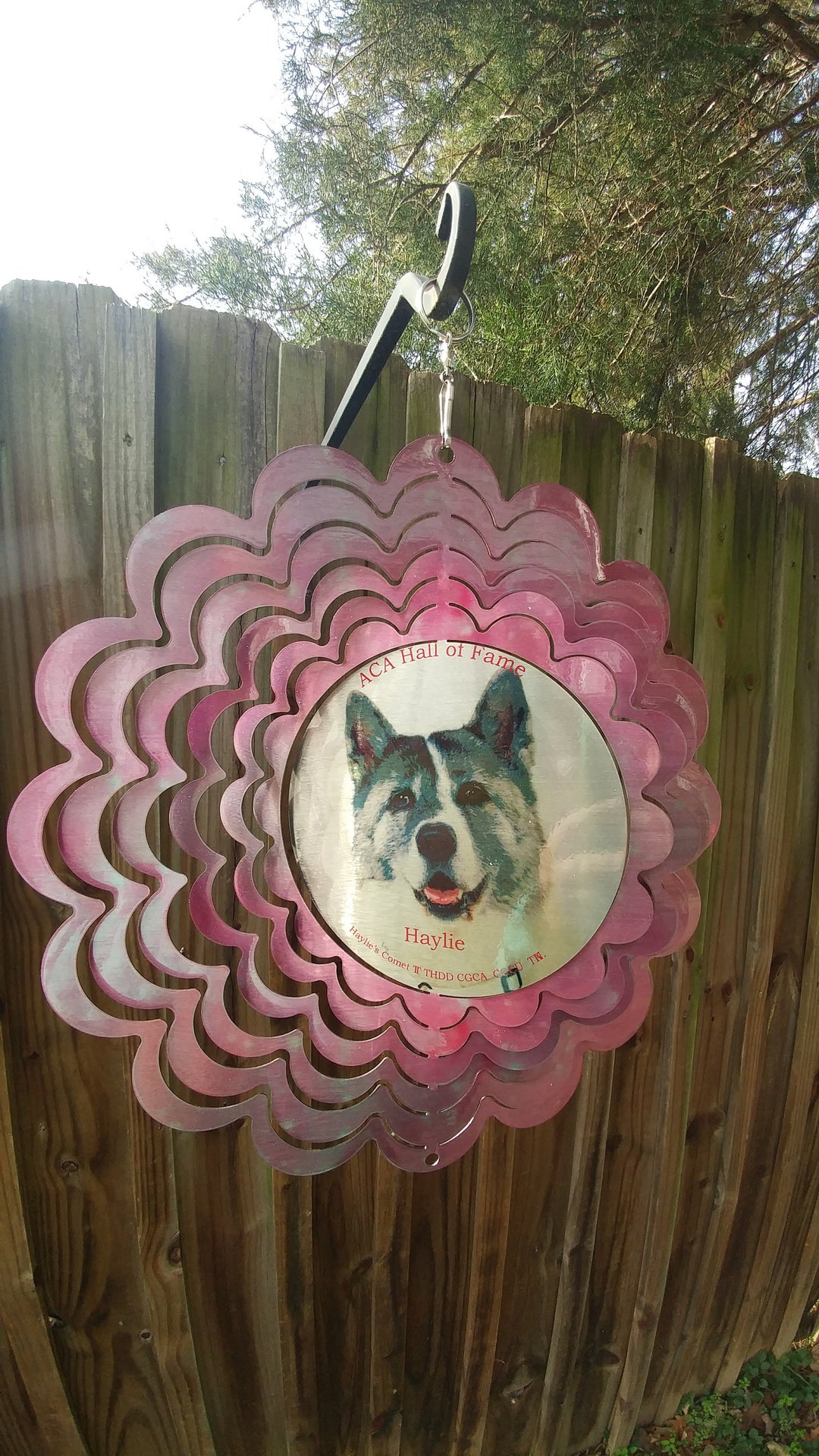 Custom Photo Wind Spinner Stainless Steel - Etsy