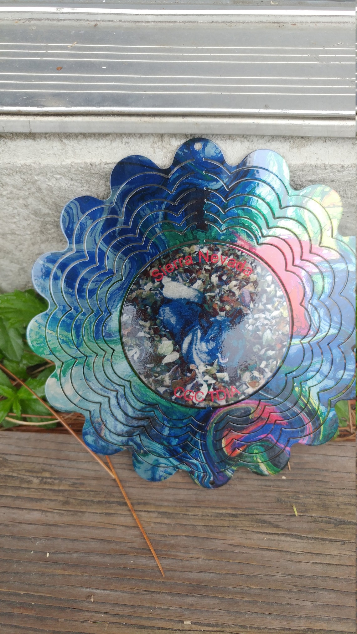 Custom Photo Wind Spinner Stainless Steel - Etsy