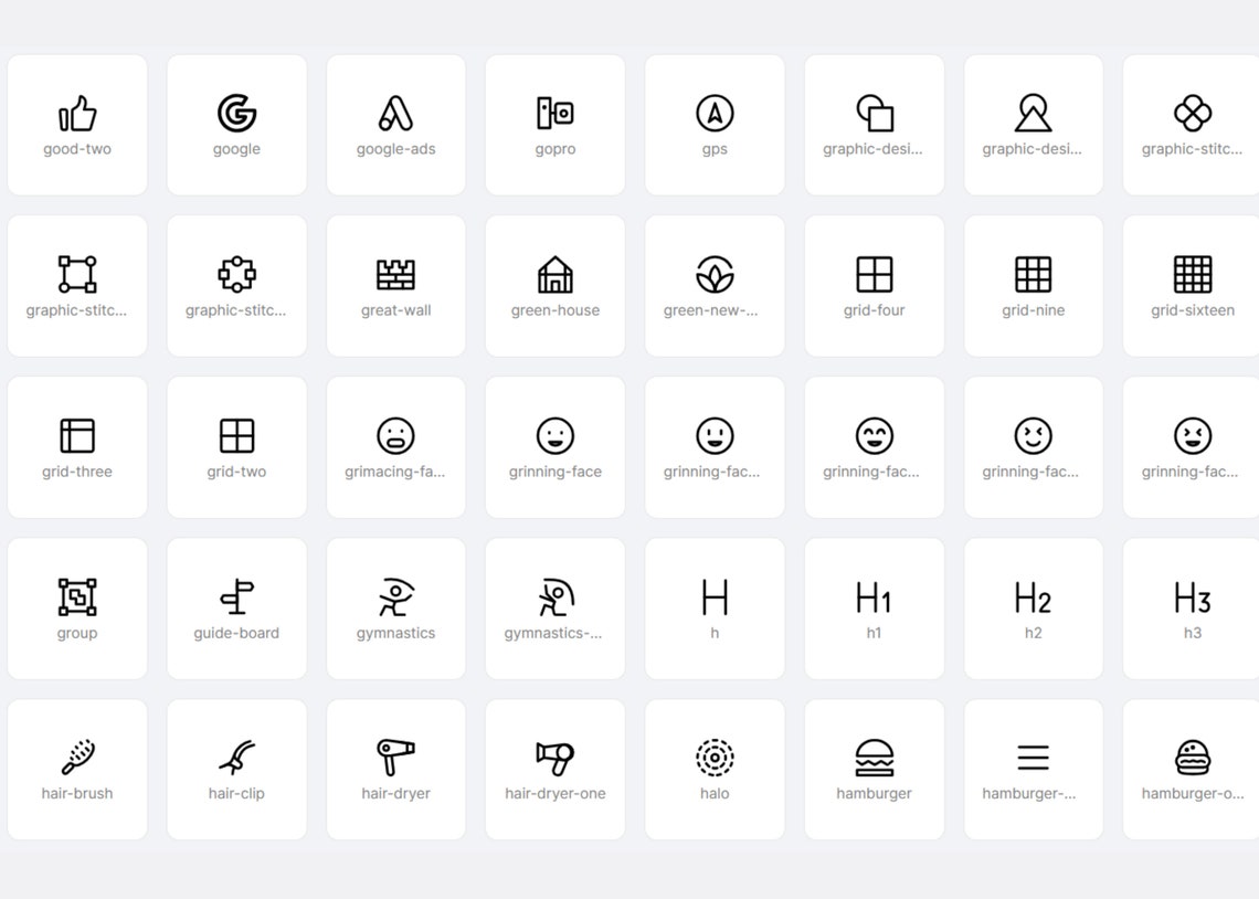 Basic Symbols Icons Megapack Illustration Vector Icons Common Essential ...