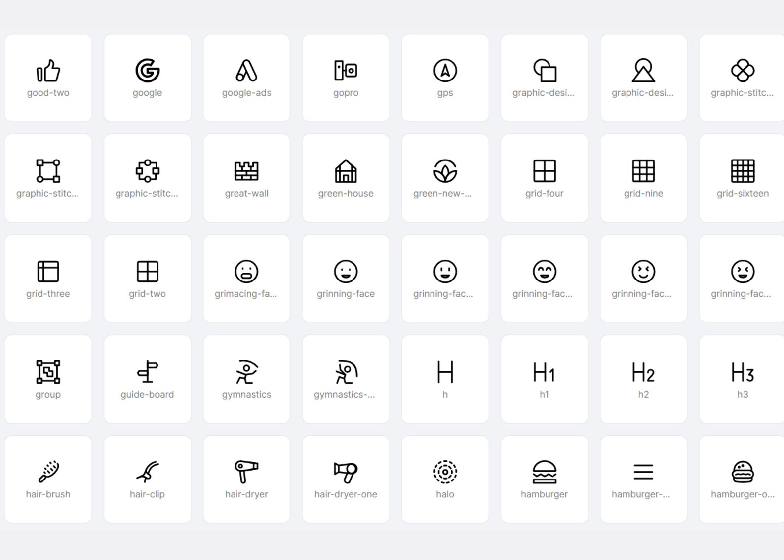 Basic Symbols Icons Megapack Illustration Vector Icons Common Essential ...