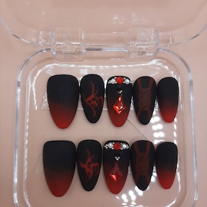 Black and Red Ombre the Scum Villain's Self-saving System Luo Binghe ...