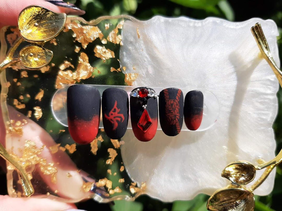 Black and Red Ombre the Scum Villain's Self-saving System Luo Binghe ...