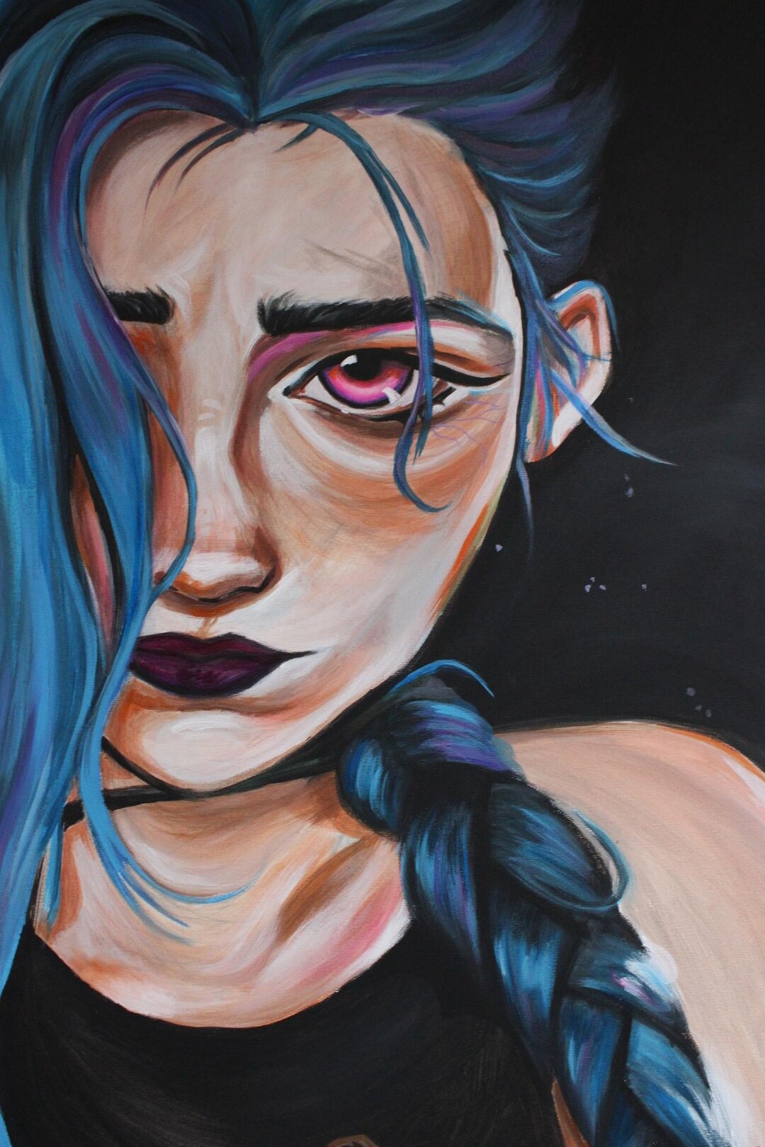 Arcane Jinx 100% Handmade Acrylic Painting - Etsy