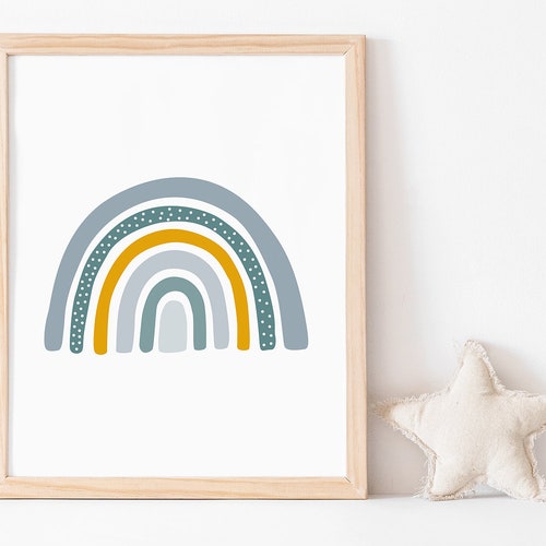 Boys Rainbow Printable Instant Download Boys Rainbow - Etsy
