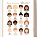 Feelings Chart Emotions print printable wall art Montessori | Etsy