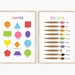 Colors and Shapes Educational Posters - Instant Download, Educational ...