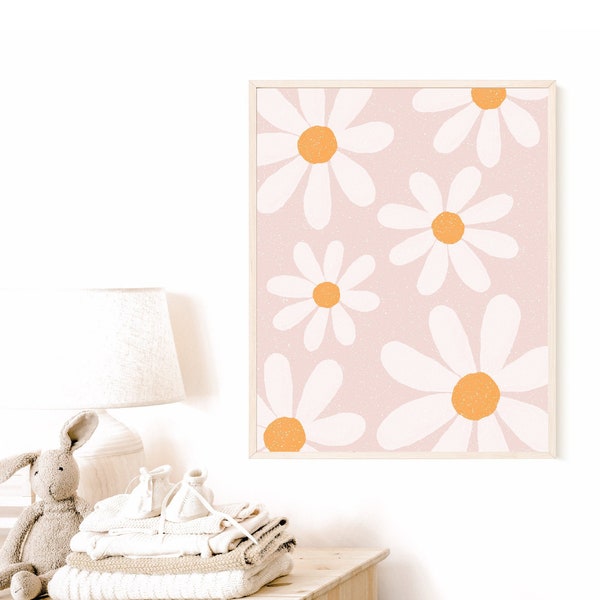 Daisy Wall Art - Etsy