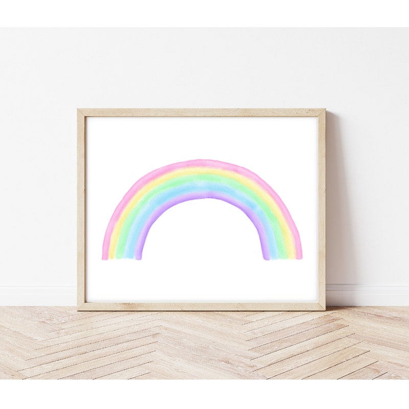 Rainbow Print - Etsy