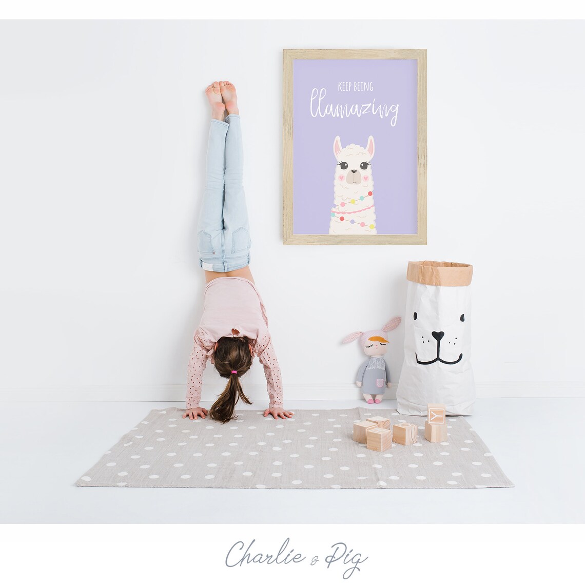 Llama Wall Art Instant Download Llama Print Llama Decor | Etsy