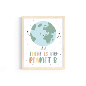 Cute Earth Day Posters, Set of 6, Classroom Decor, Bulletin Board ...
