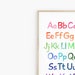 Rainbow Alphabet and Numbers Print Set Instant Download Set - Etsy