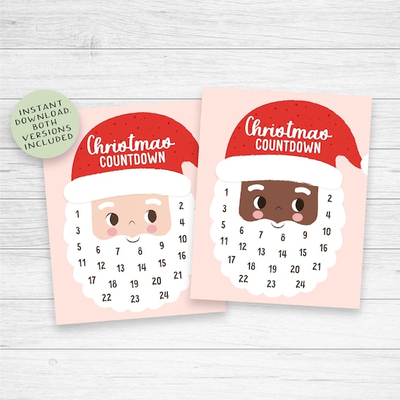 Calendario De Días Hasta Navidad Amazon.com: Calendario De Cuenta