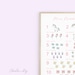 Personalised Girls Alphabet and Numbers Set Set of 2 - Etsy