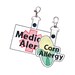 Corn Allergy & USB Medical Info Gift Set, Allergy Key Chain Gift Set ...
