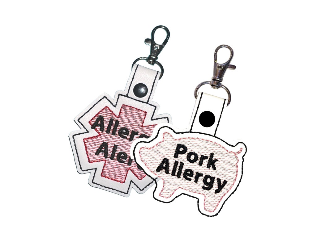 Pork Allergy Gift Set, Allergy Alert, Gift Set, Injection Pen, Allergy ...