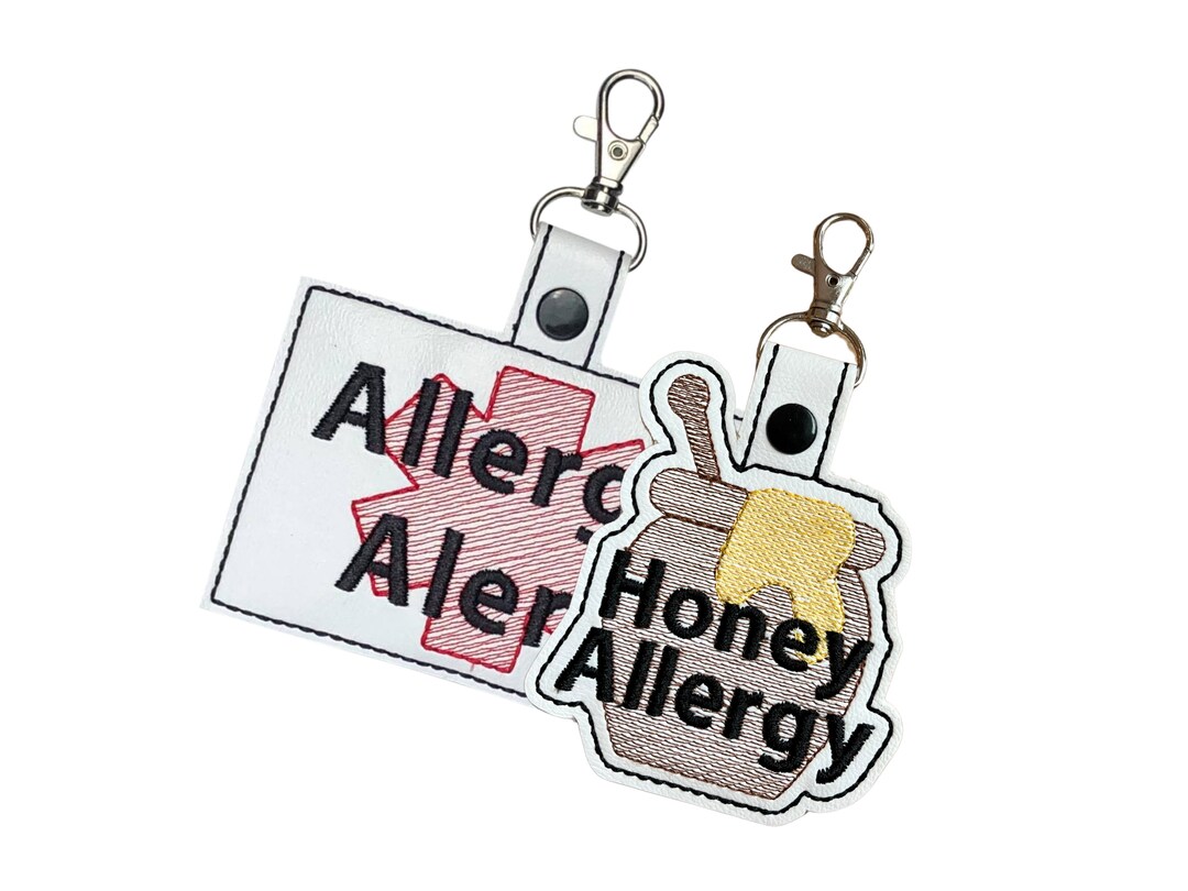 Honey Allergy & Large Allergy Tag, Medical Alerts, Allergy, Allergies ...