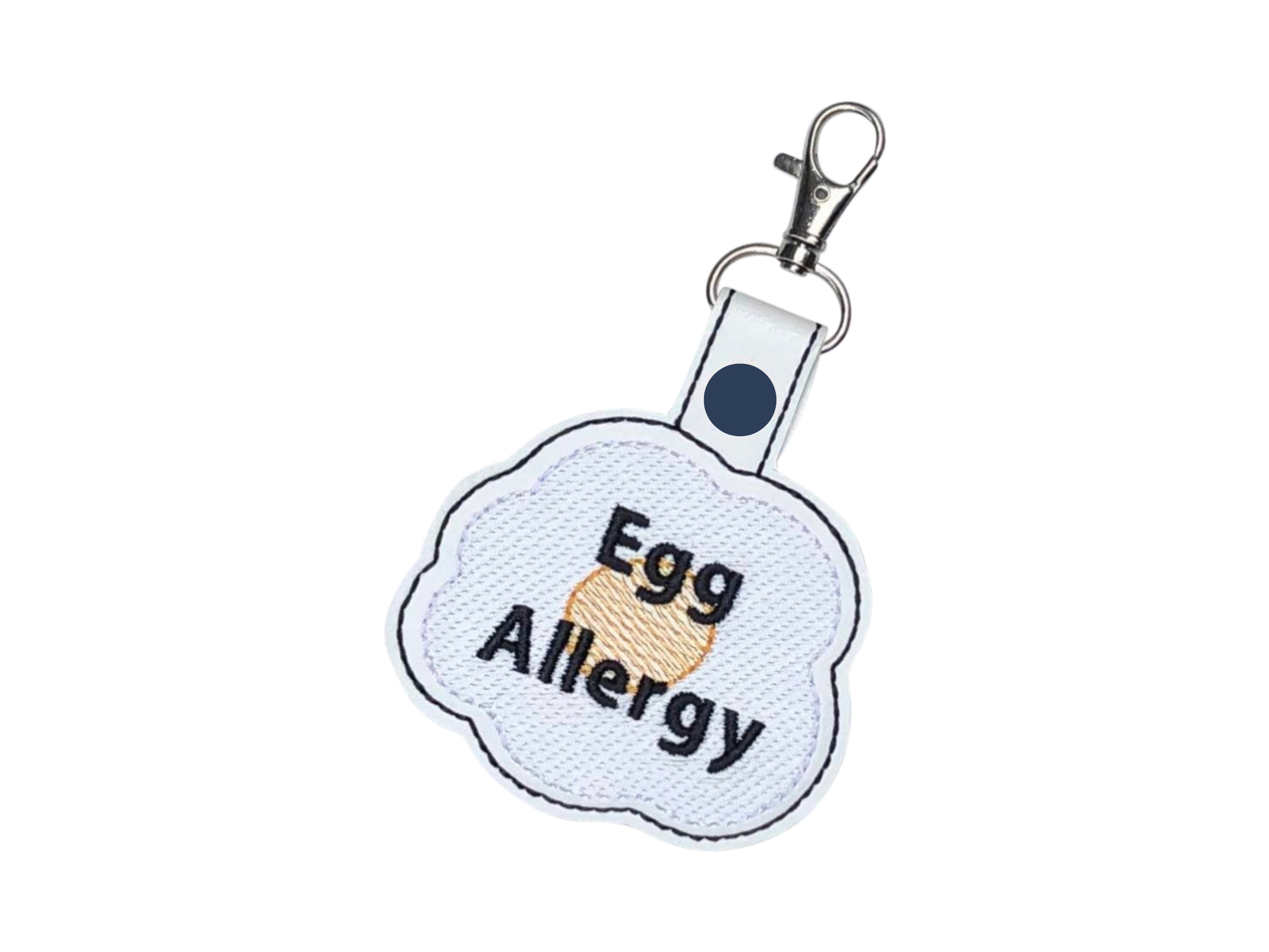 Egg Allergy & Medical Alert Tag Gift Set, Allergy Key Chain Gift Set ...