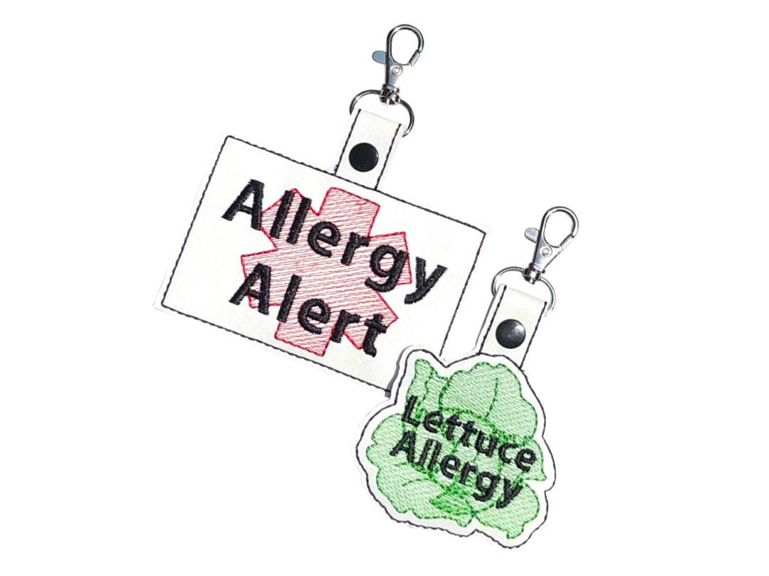 Lettuce Allergy & Allergy Alert Gift Set, Allergy, Injection Pen ...