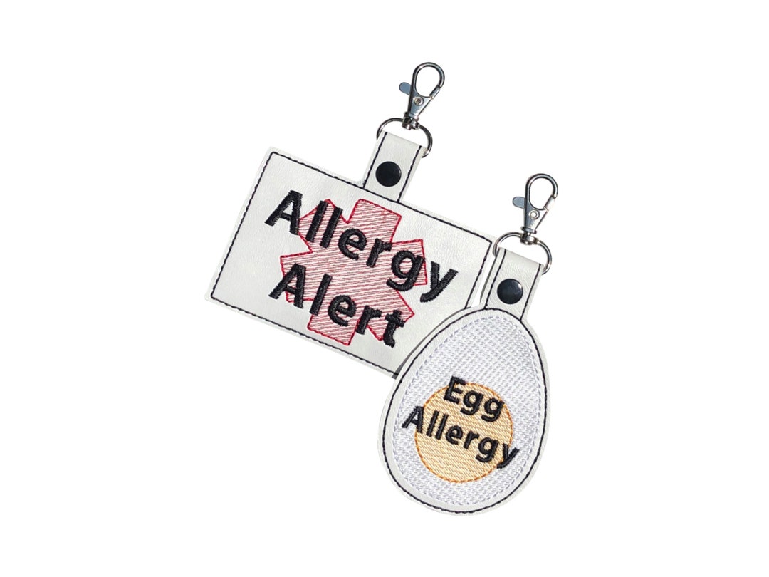 Egg Allergy & Large Allergy Alert Gift Set, Fire Ant Allergy, Gift Set ...