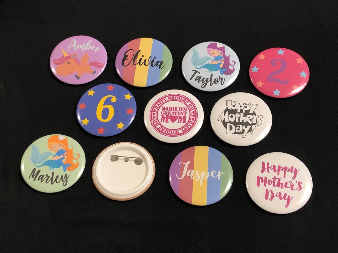Badges/buttons - Custom Made - Etsy