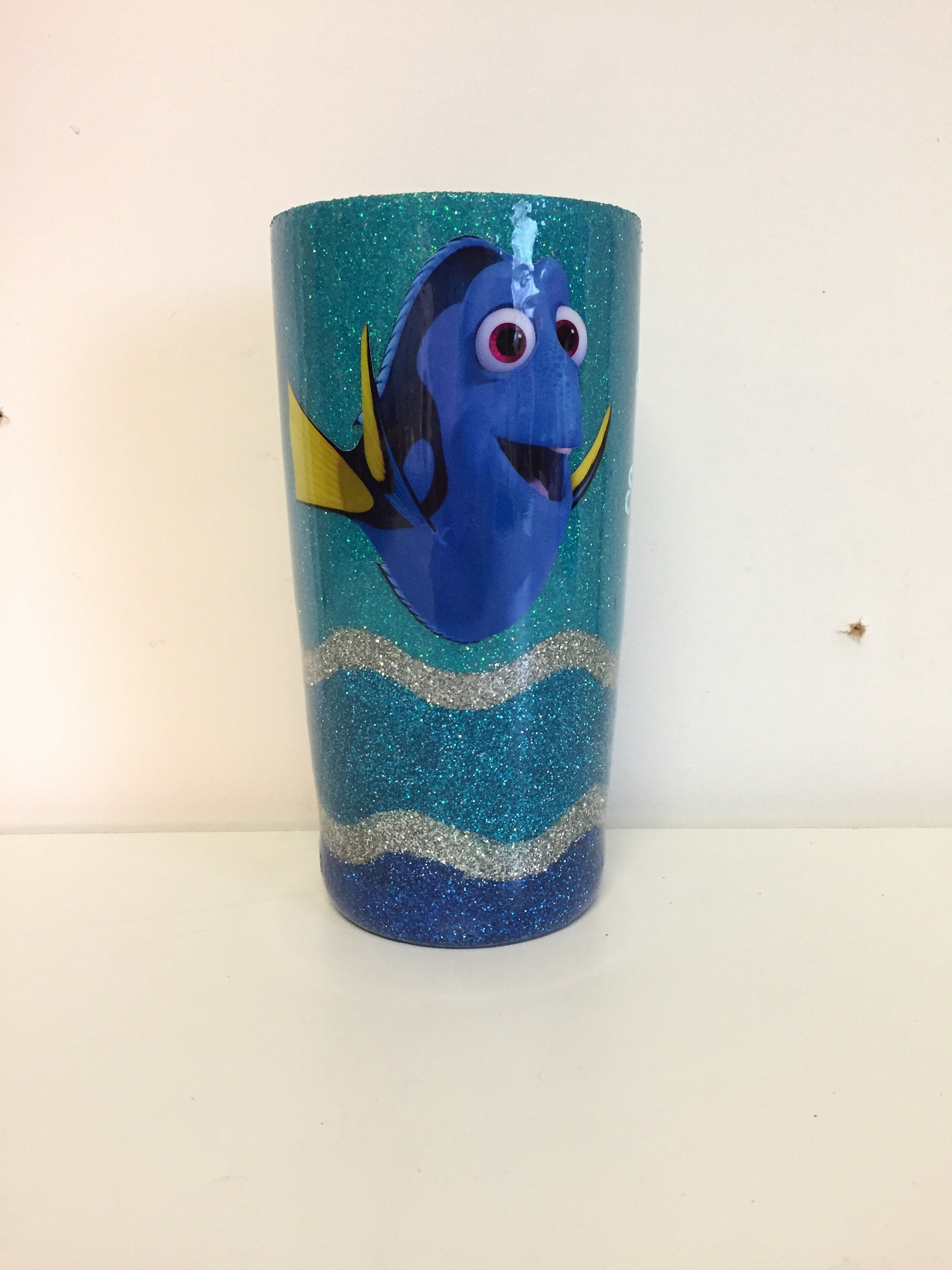 Glitter Travel Mug Dory Just Keep Swimming - Etsy