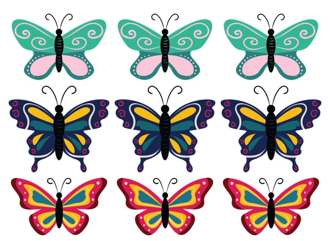 Sublimation Transfers - Butterflies - Etsy