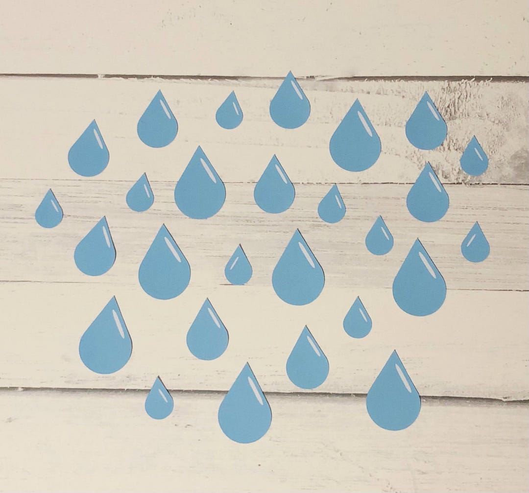 Iron-on Transfers - Water Drops - Etsy