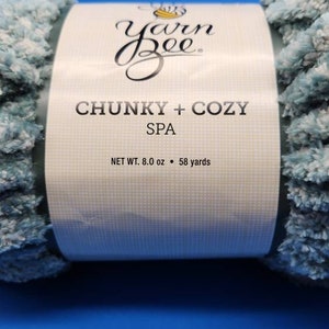 Yarn Bee Chunky Cozy. Spa . Hobby Lobby Soft Yarn - Etsy