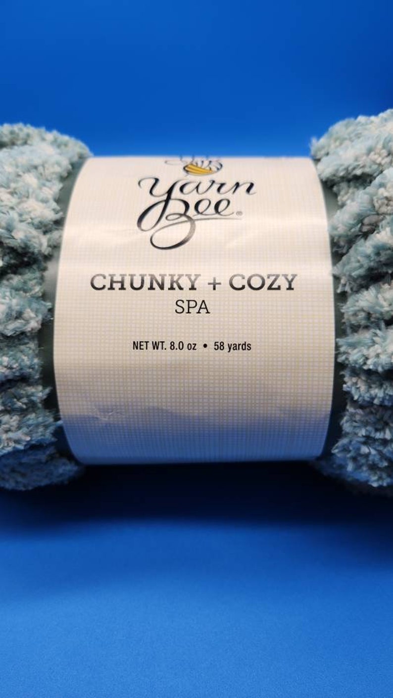 Yarn Bee Chunky Cozy. Spa . Hobby Lobby Soft Yarn - Etsy