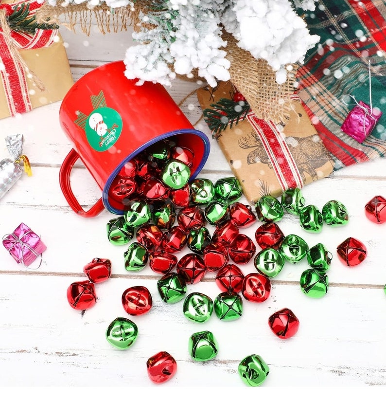 Jingle Bells Pack of 6, 1 Inch Christmas Jingle Bells - Etsy